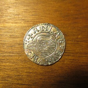 Raven Penny Hand Hammered in Fine Silver, Viking Olaf Guthfrithson 934 ...