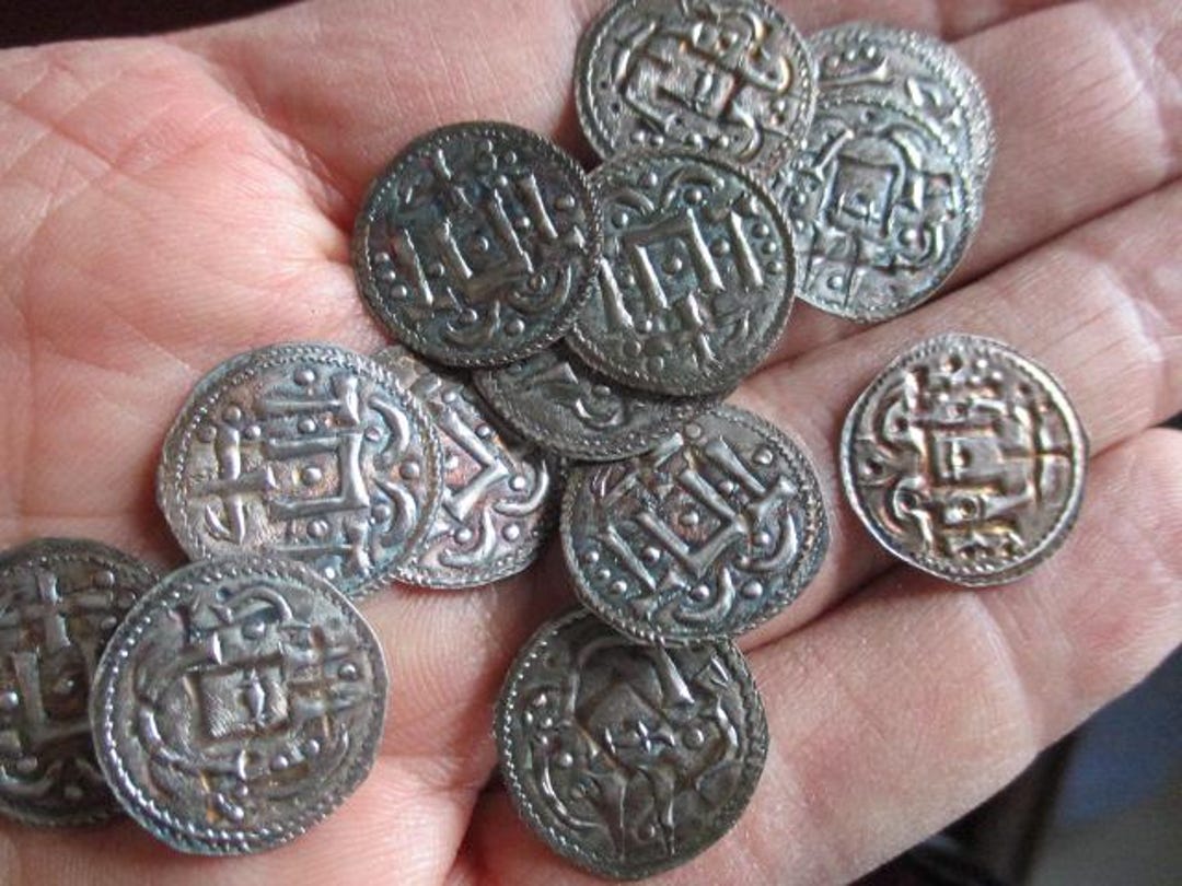Gorm the Old Hedeby Danish Half Bracteate Viking Silver Gorm Den Gamle ...