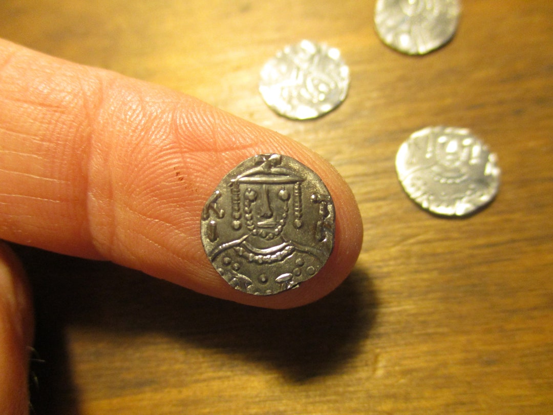 Constantine XI 1/8 Th Stavraton Nomisma Solidus Replica Coin of the ...