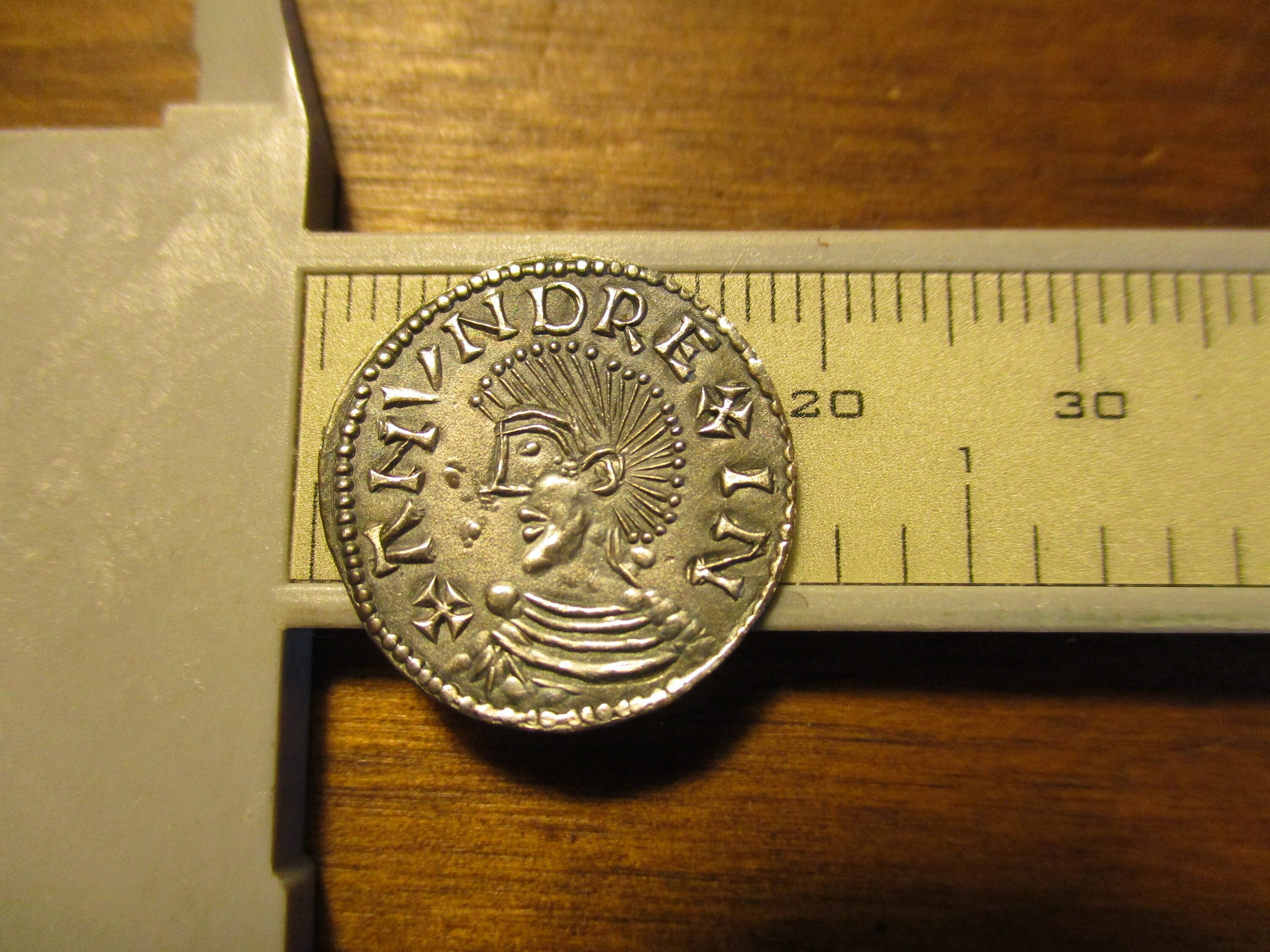 Anund Jacob King of Sweden C. 1040 Hammered Silver Coin Copy - Etsy