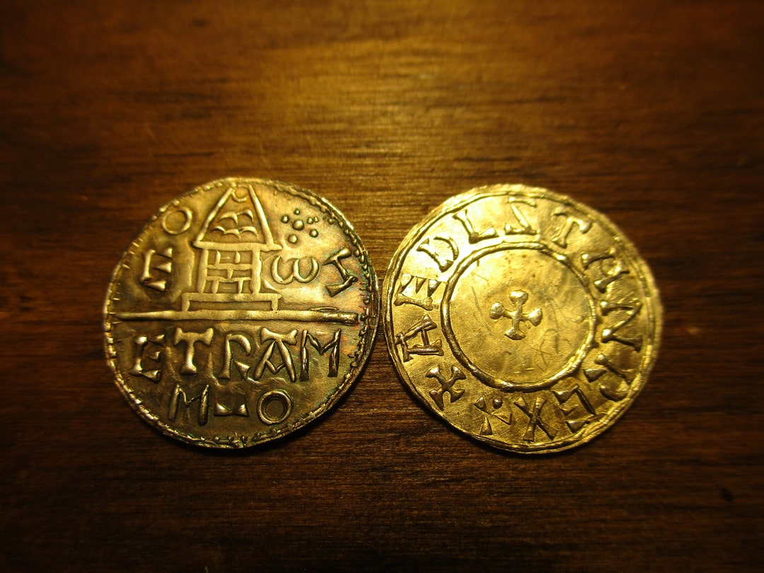 Aethelstan Anglo Saxon Penny Denier Silver 10th Century England - Etsy