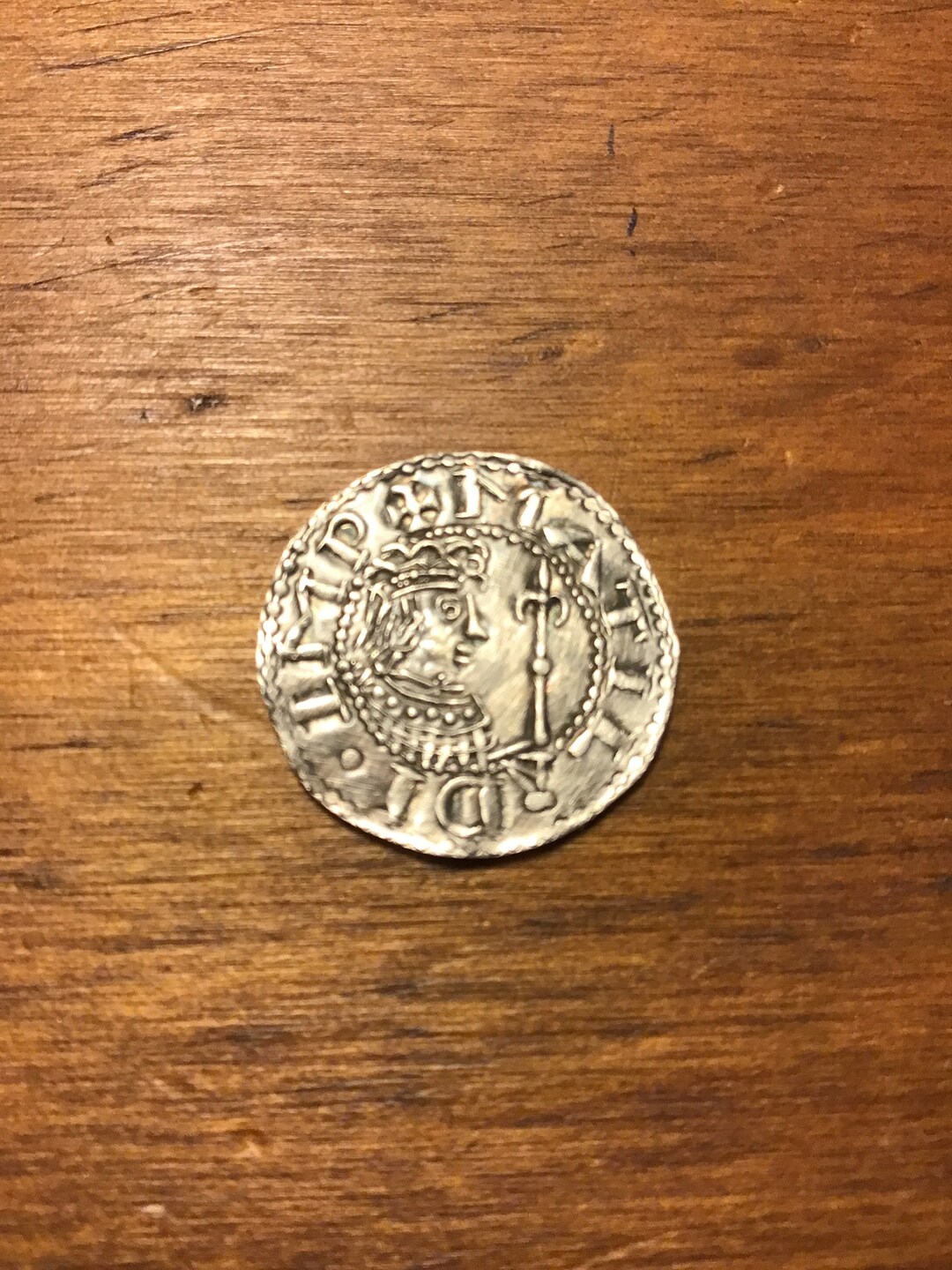 Empress Matilda Hammered Silver Penny Imitation Etsy