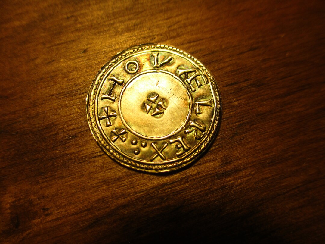 Hywel Dda, Howel the Good Silver Hammered Welsh Penny King of Wales ...