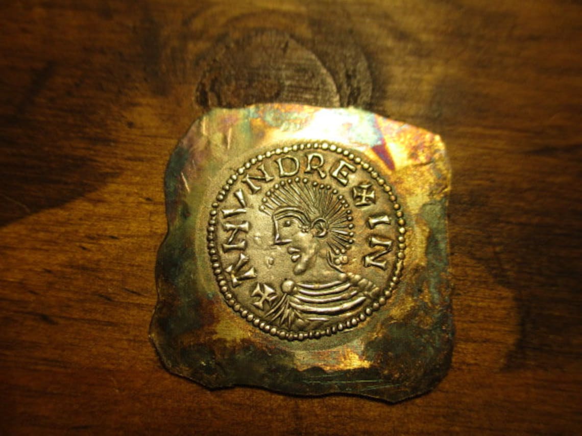 Viking Silver Klippe Square Coin Based on a Find in Sievola, Paimio ...