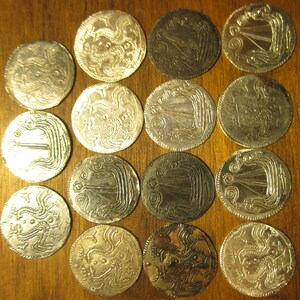 Silver Viking Danish Haithabu Hedeby Penny Ship & Rooster Type - Etsy