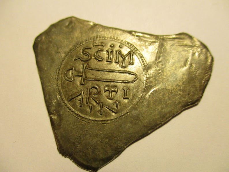 Viking Anglo Saxon St Peter Sword Coins on Pewter Plate Test Strike - Etsy