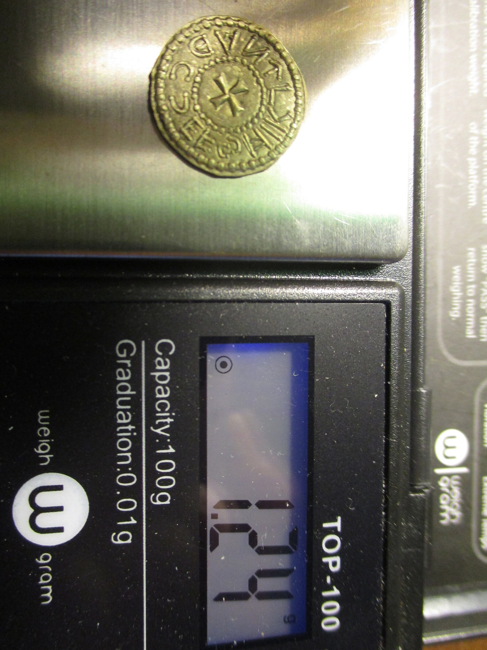 Anglo Saxon Ultra Crondall Phase Thrymsa Shilling - Etsy