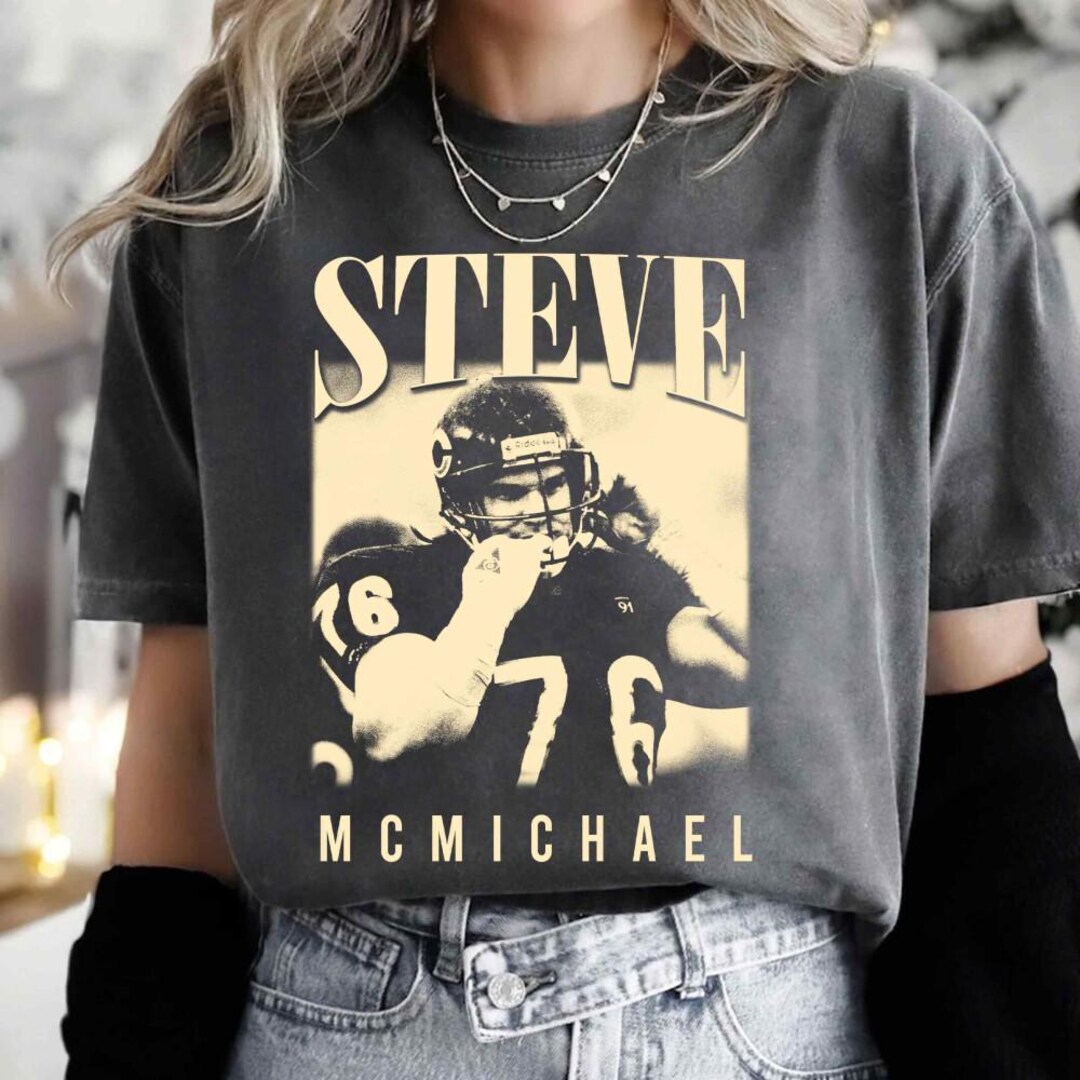 Retro Mongo Steve Mcmichael Football Shirt Rip Sweatshirt, Americal ...