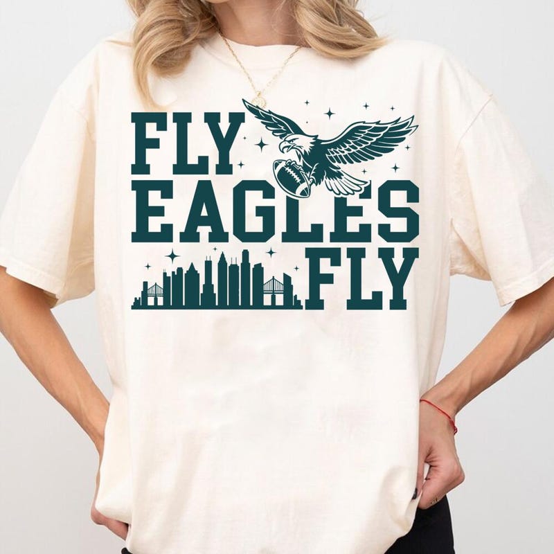 Fly Eagles Fly Svg - Etsy