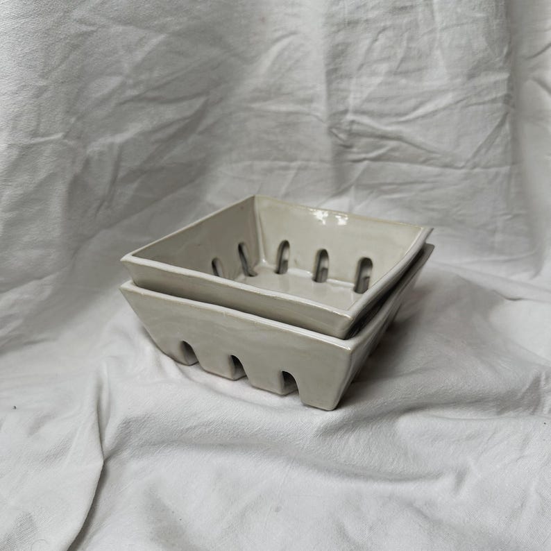 Berry Basket Pottery Template/ Handbuild Pottery/ Pattern/ Keramik ...