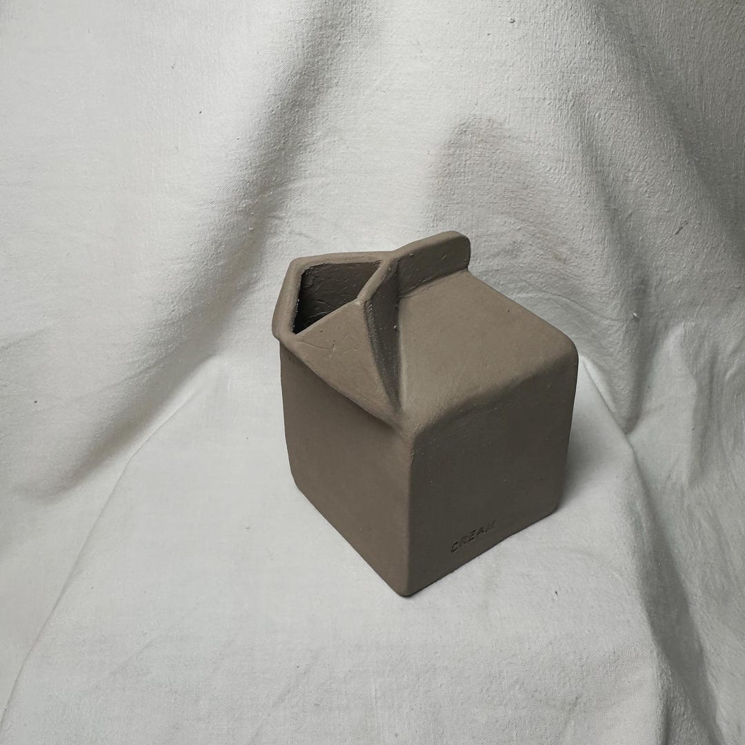 Cream Carton Pottery Template/ Handbuild Pottery/ Pattern/ Keramik ...