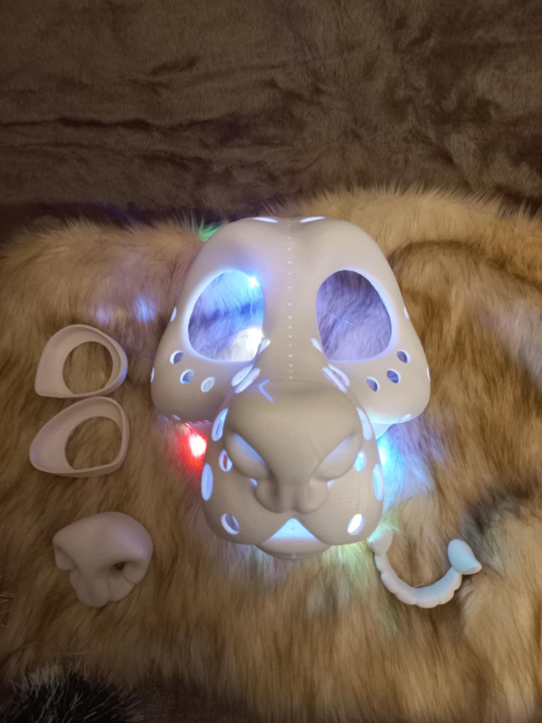 Fursuit Head Furry 3D Print Base Kemono Maker - Etsy