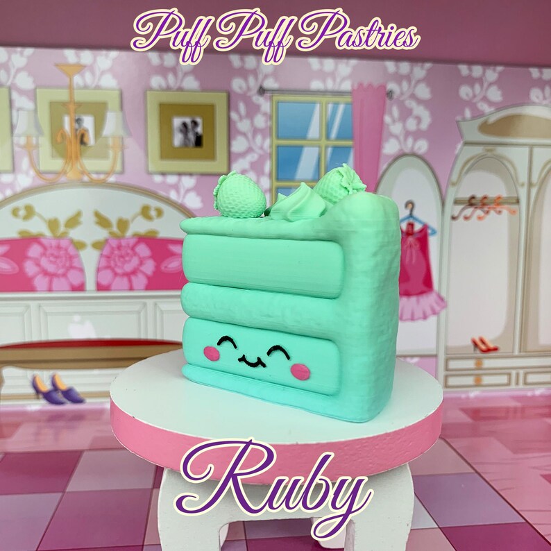 Kawaii Cute Cake STL File for 3D Printing - Etsy