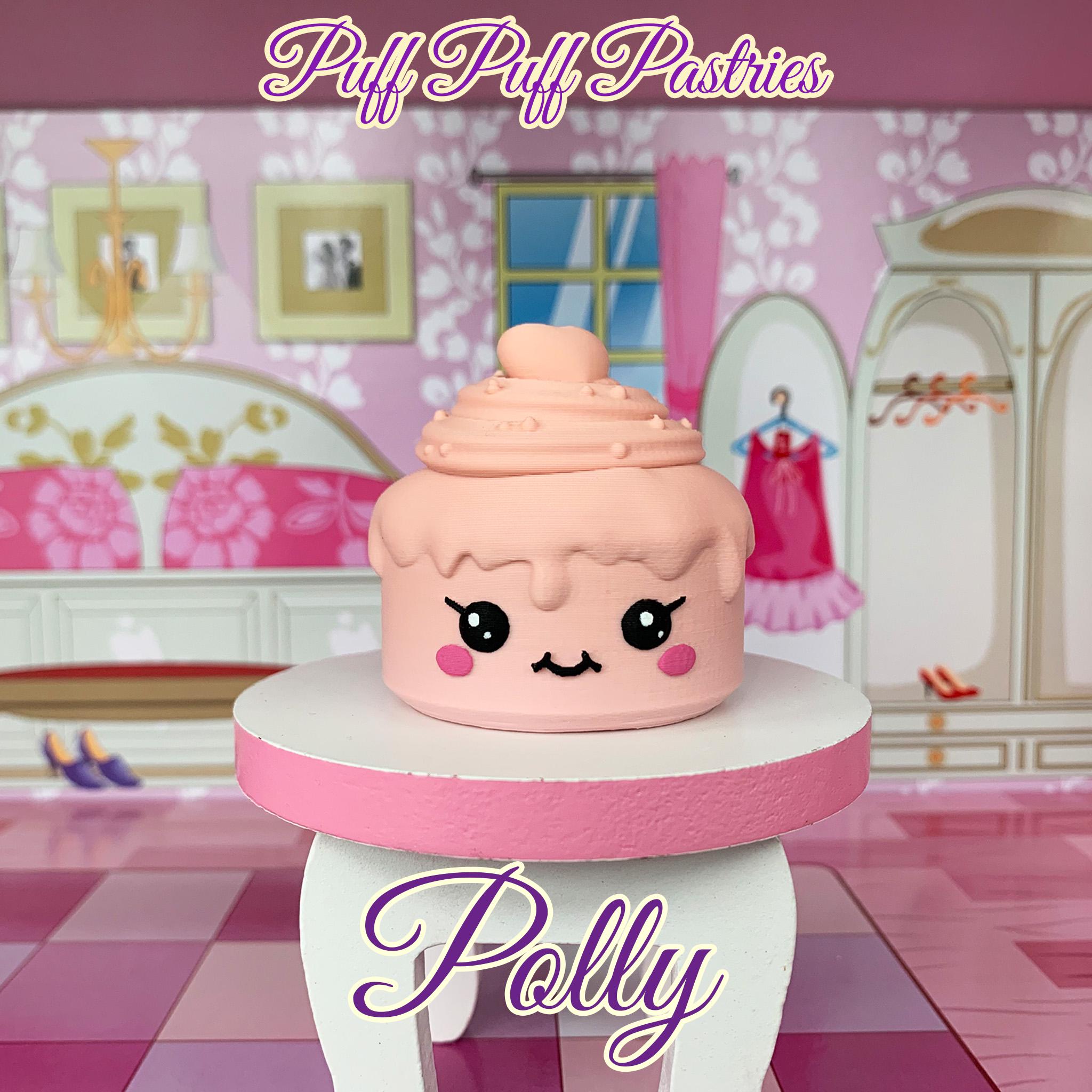Cute Kawaii Cake, .STL File for 3D Printing, Art Toy, Cute Dessert ...