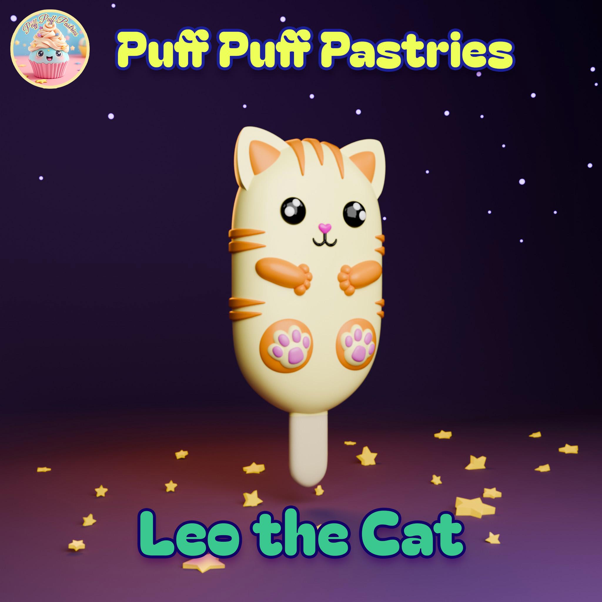 Kawaii Cat Popsicle STL & 3MF File: 3D Printing Mini Dessert ...