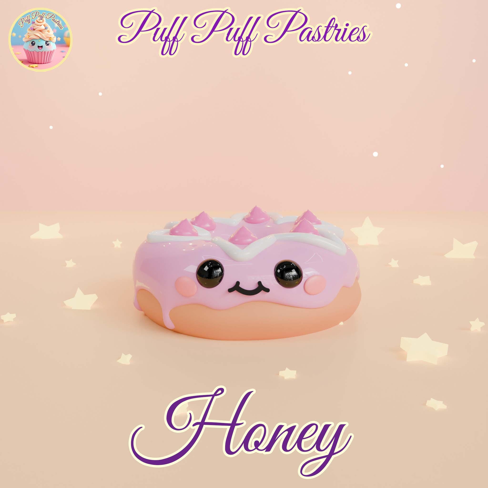 Kawaii Cute Donut STL File for 3D Printing. Print in Place, Dollhouse ...