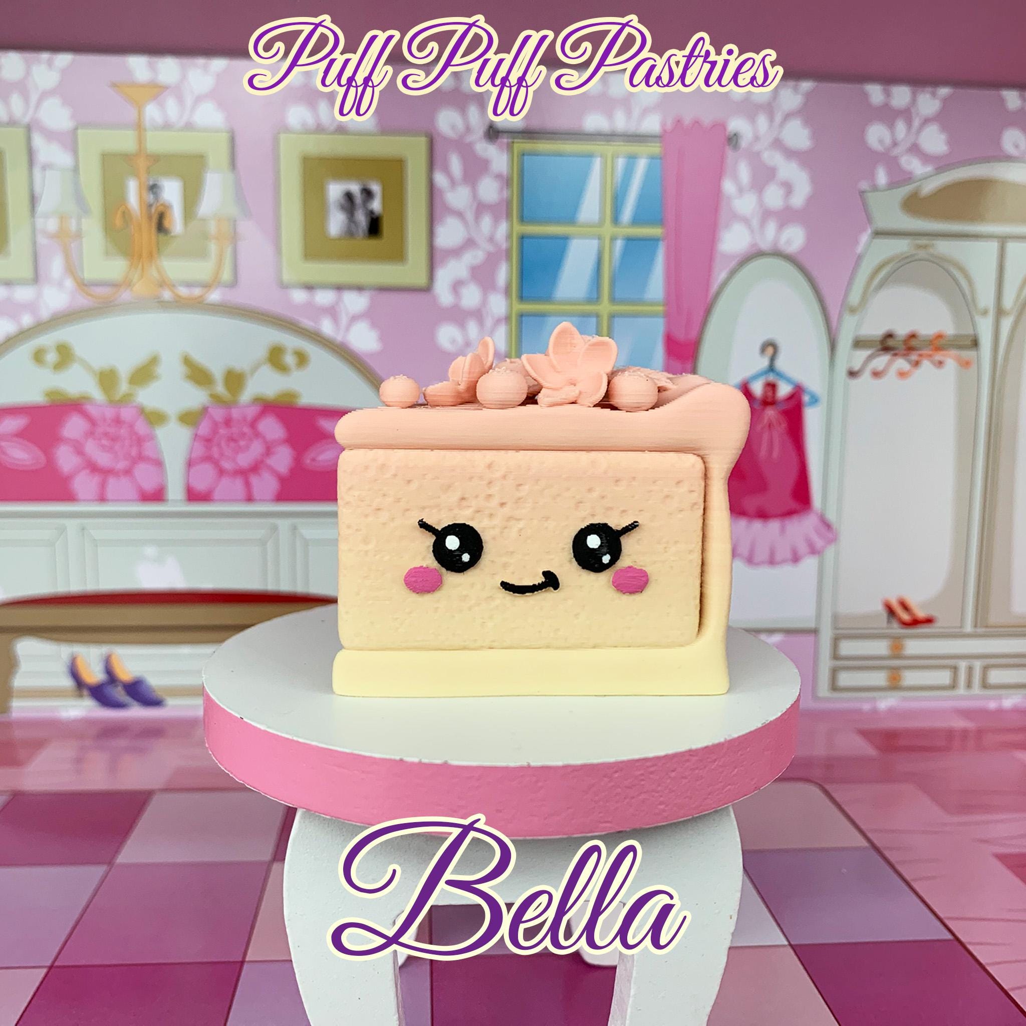 Kawaii Cake STL File: 3D Print Dollhouse Art Toy (digital Download) - Etsy