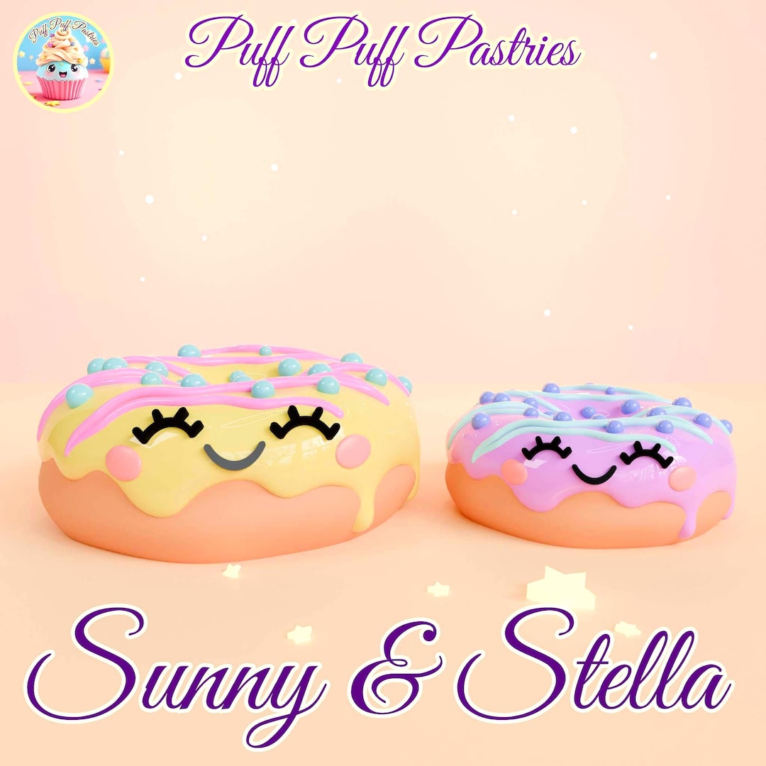 Kawaii Donut STL File: 3D Print Dollhouse Art Toy (digital Download) - Etsy