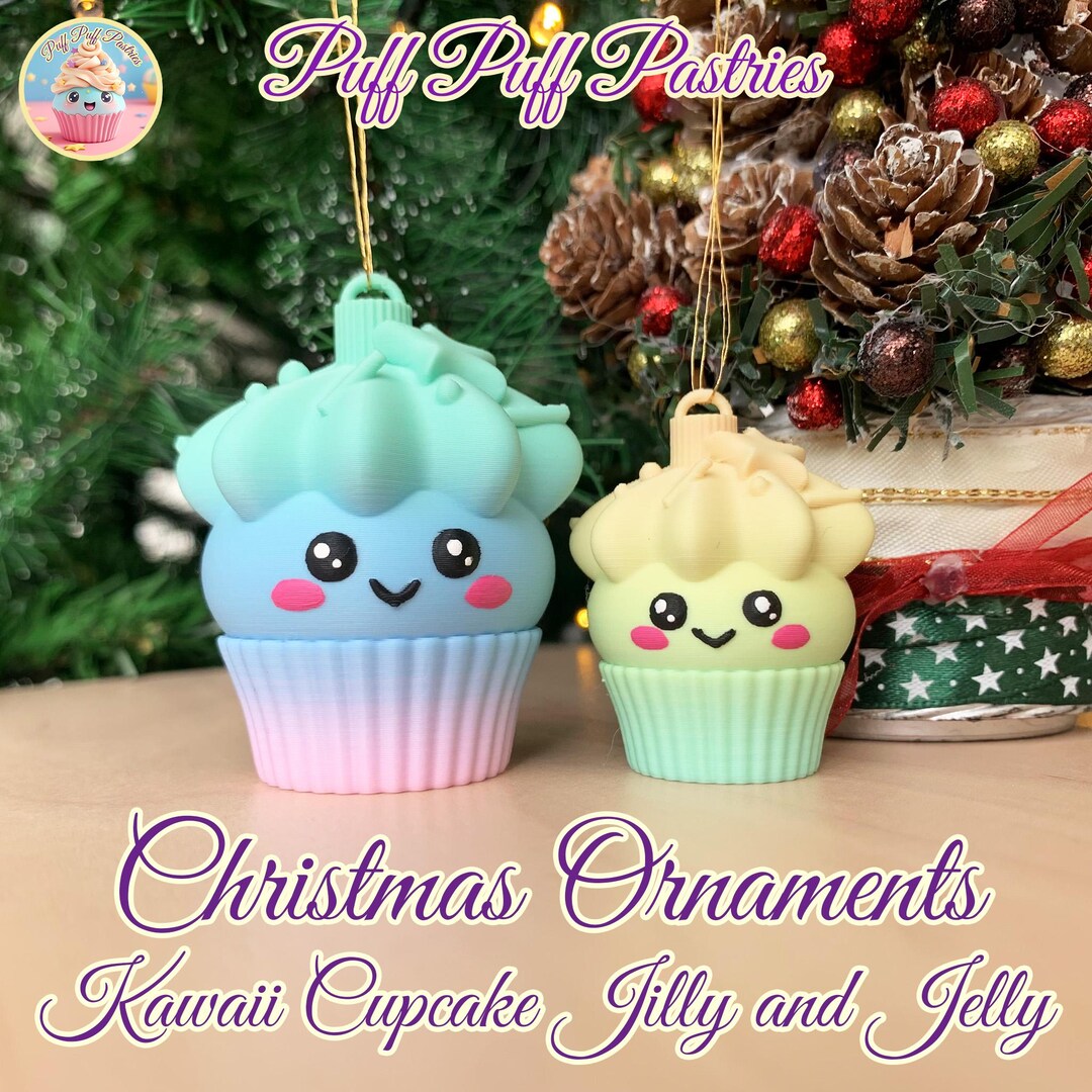 Christmas Ornament STL 3D Printer File, Print in Place, Holiday ...