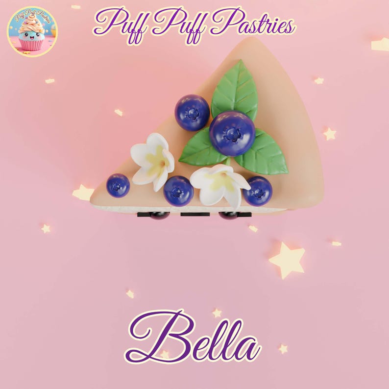 Kawaii Cute Cake STL File for 3D Printing. Print in Place, Dollhouse ...