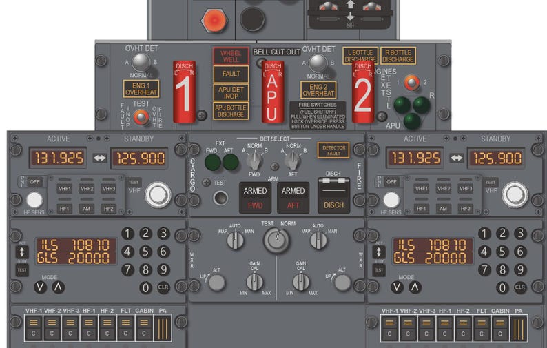 Boeing 737 Max Cockpit Poster PDF Download Boeing 737 Max Training ...