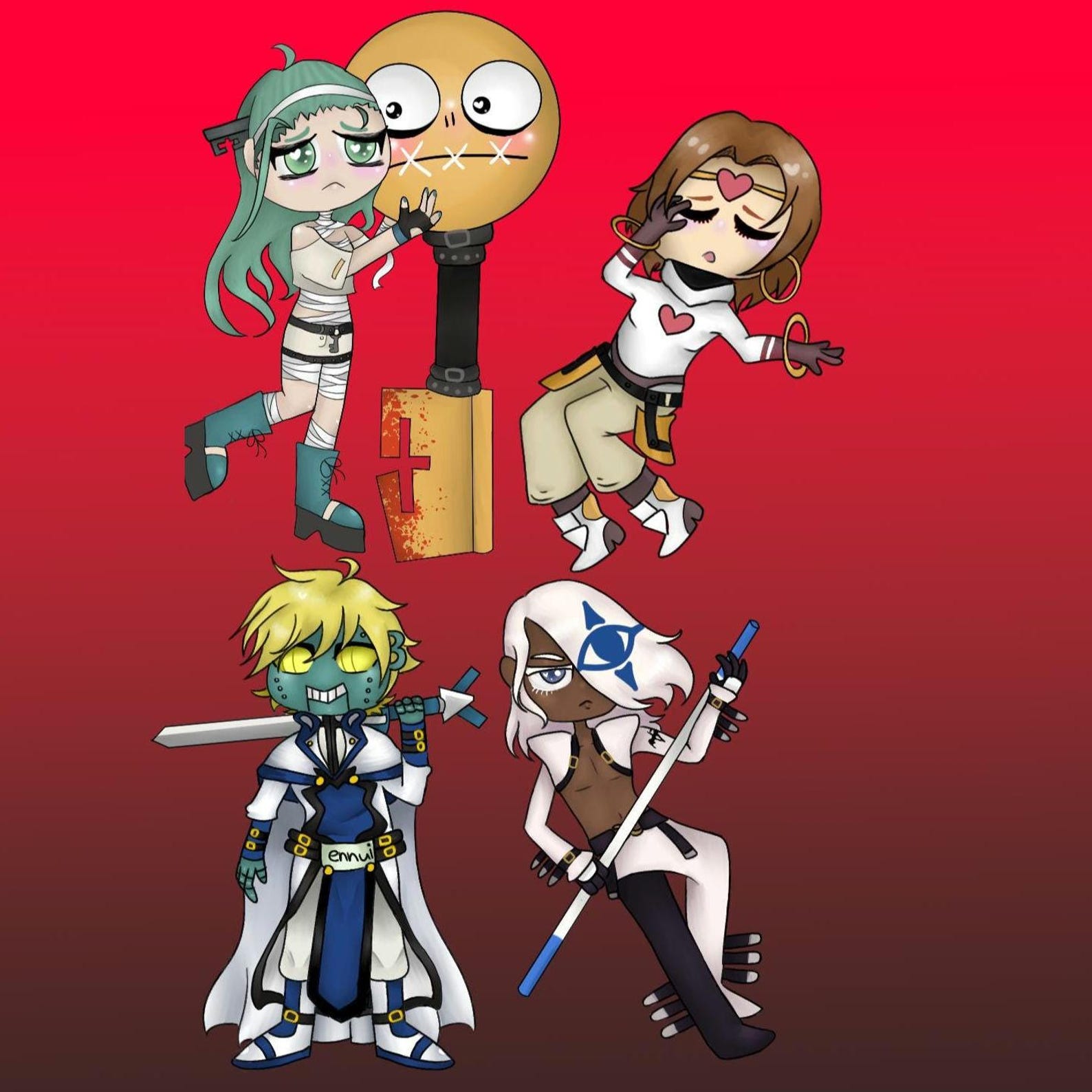 Guilty Gear 3 Stickers GGST GGAC - Etsy