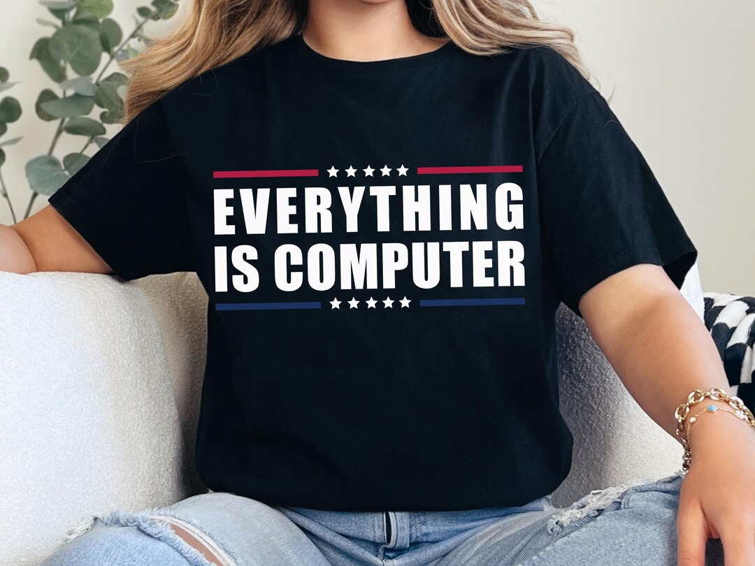 Everything is Computer PNG SVG, Funny Trump Quote SVG, Pixelated Trump ...