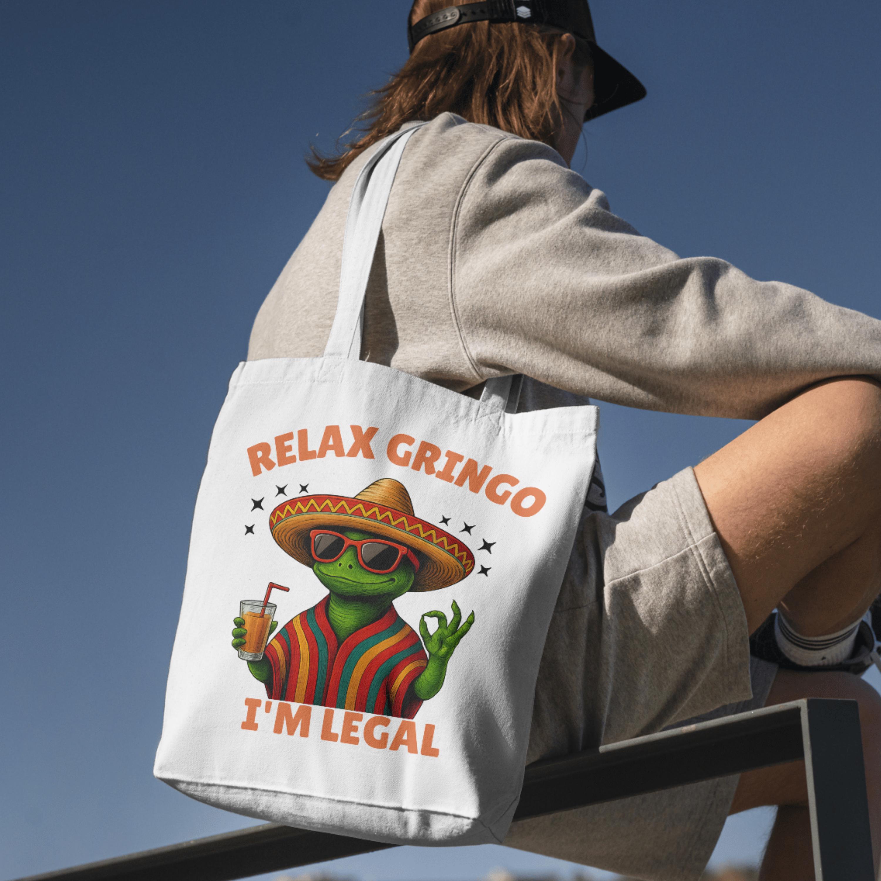 Funny Mexican Lizard Clipart: "relax Gringo" Meme - PNG SVG (digital ...