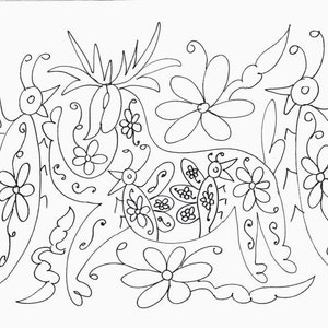 Otomi Coloring Pages Coloring Pages