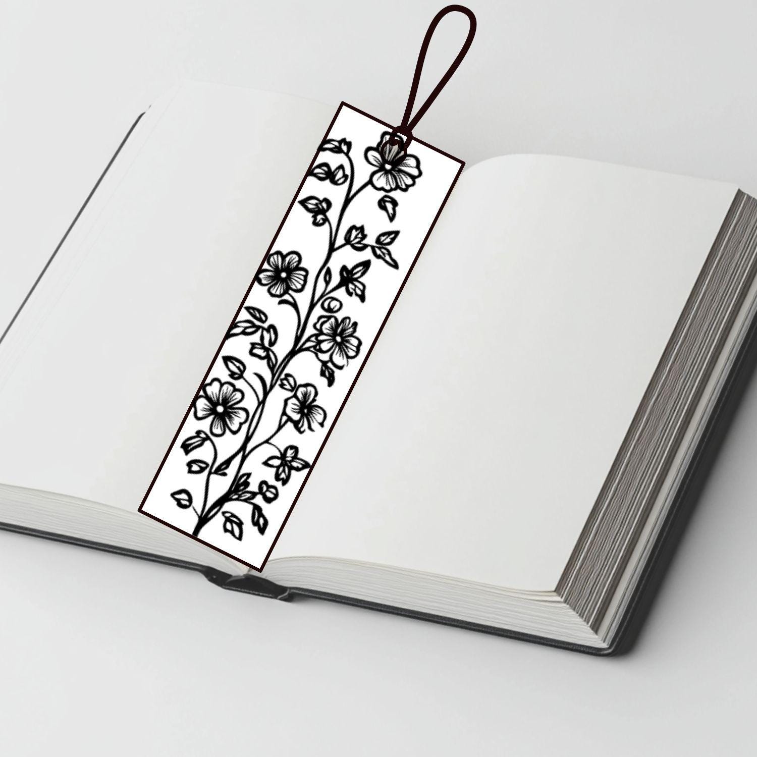 Floral Bookmark SVG Bundle – 100 Elegant Flower Bookmarks for Cricut ...