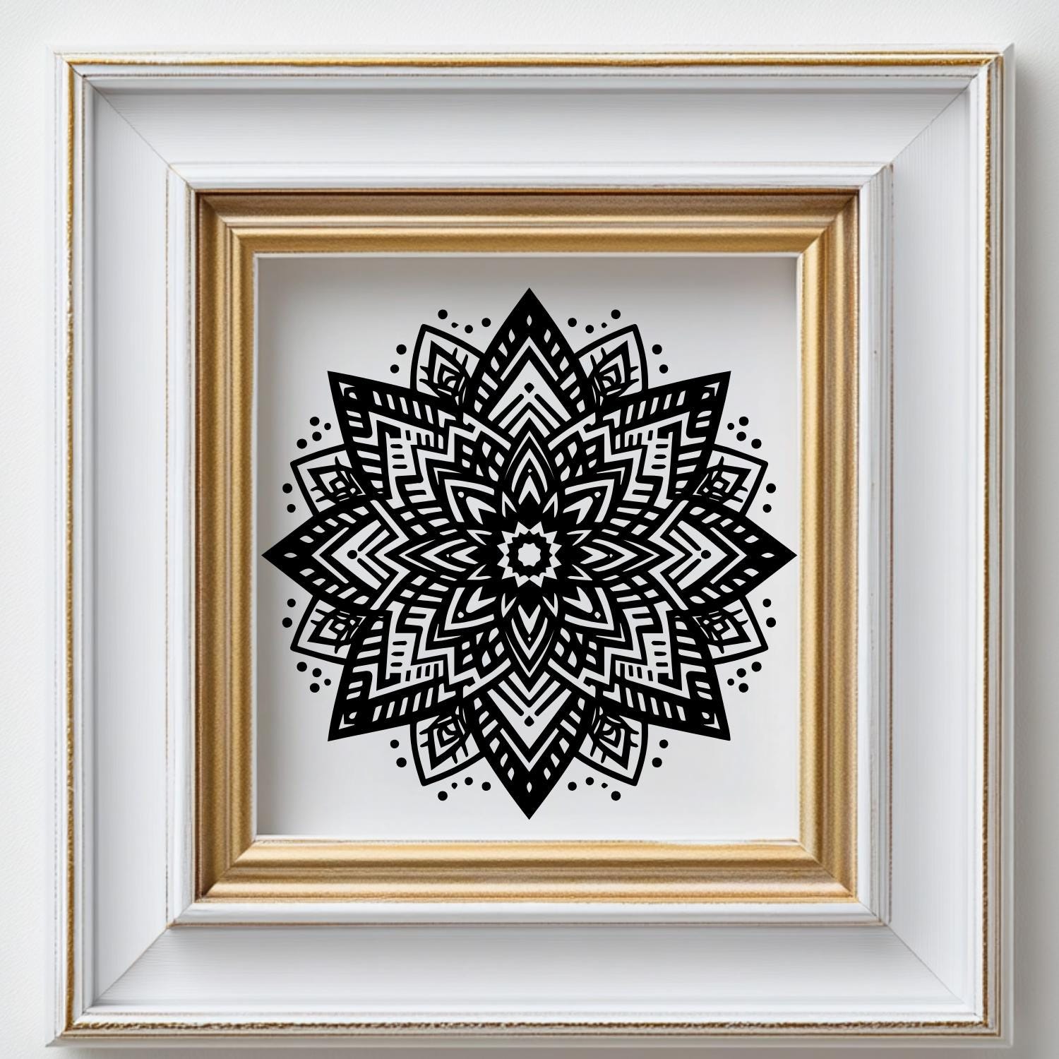 Star Mandala SVG Bundle for Cricut and Silhouette | Intricate Geometric ...