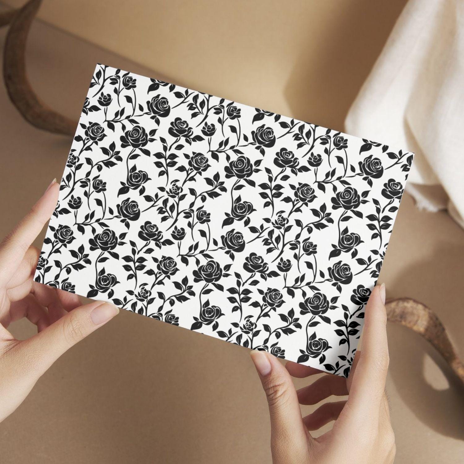 Roses Pattern Bundle - Floral SVG, Png, Dxf, AI Digital Files for ...