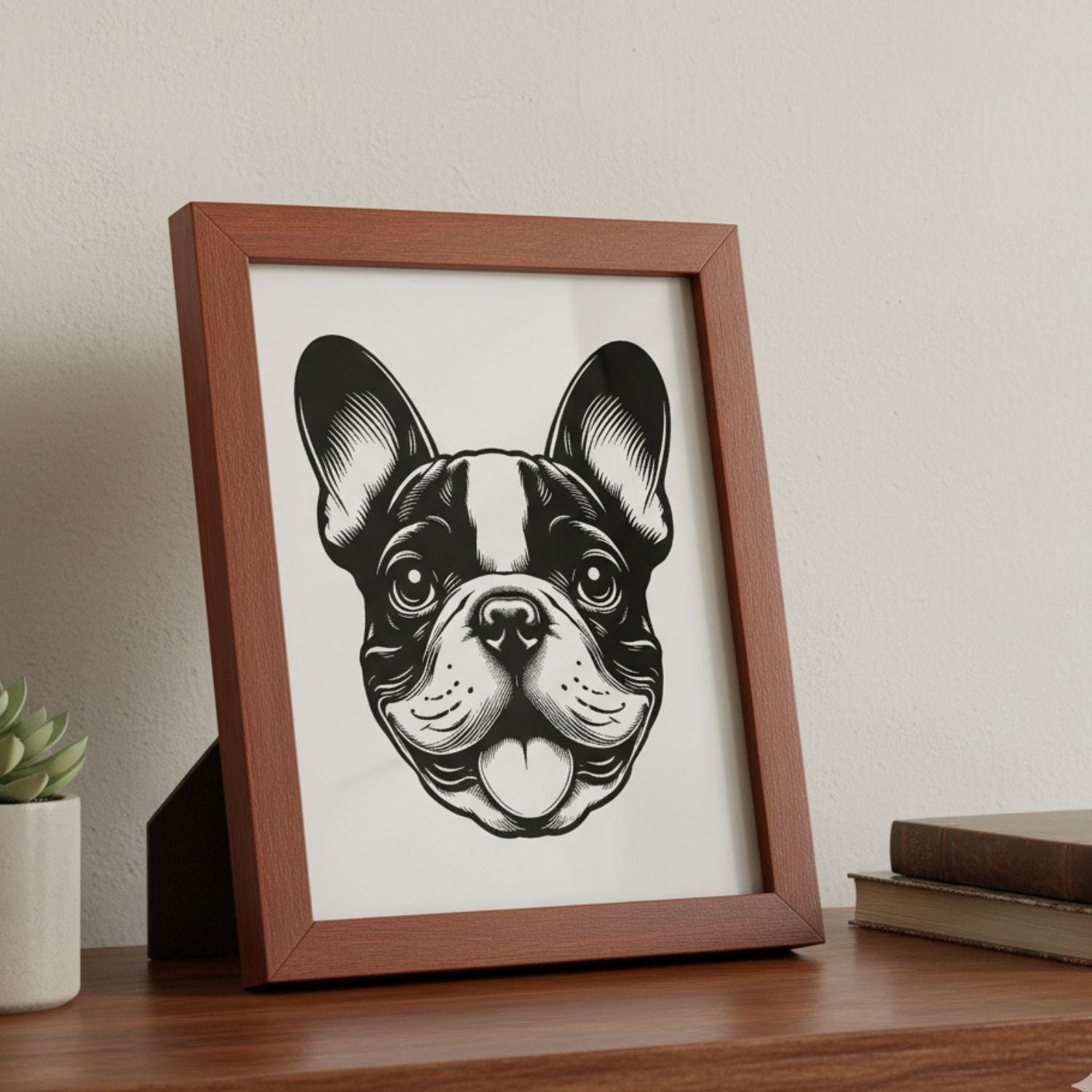Dog Head SVG Bundle for Laser Cutting, Engraving and Cricut, Detailed ...