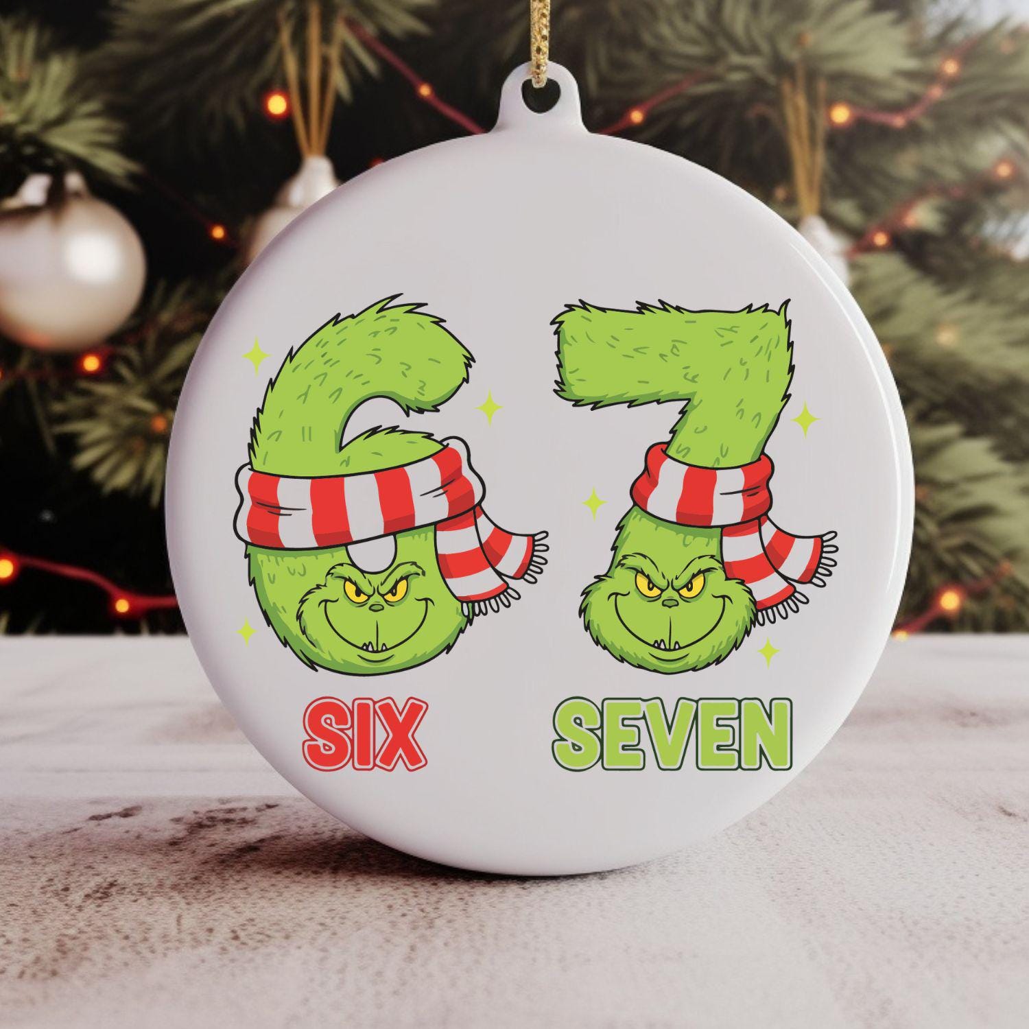 Christmas 67 SVG Bundle Funny Grinch Santa Hat PNG, Xmas Number 67 ...