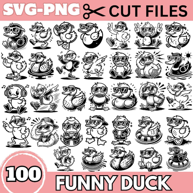 Duck Svg - Etsy