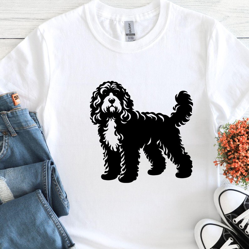Cockapoo Dog Clipart Bundle SVG PNG EPS, Cute Cockapoo Puppy ...