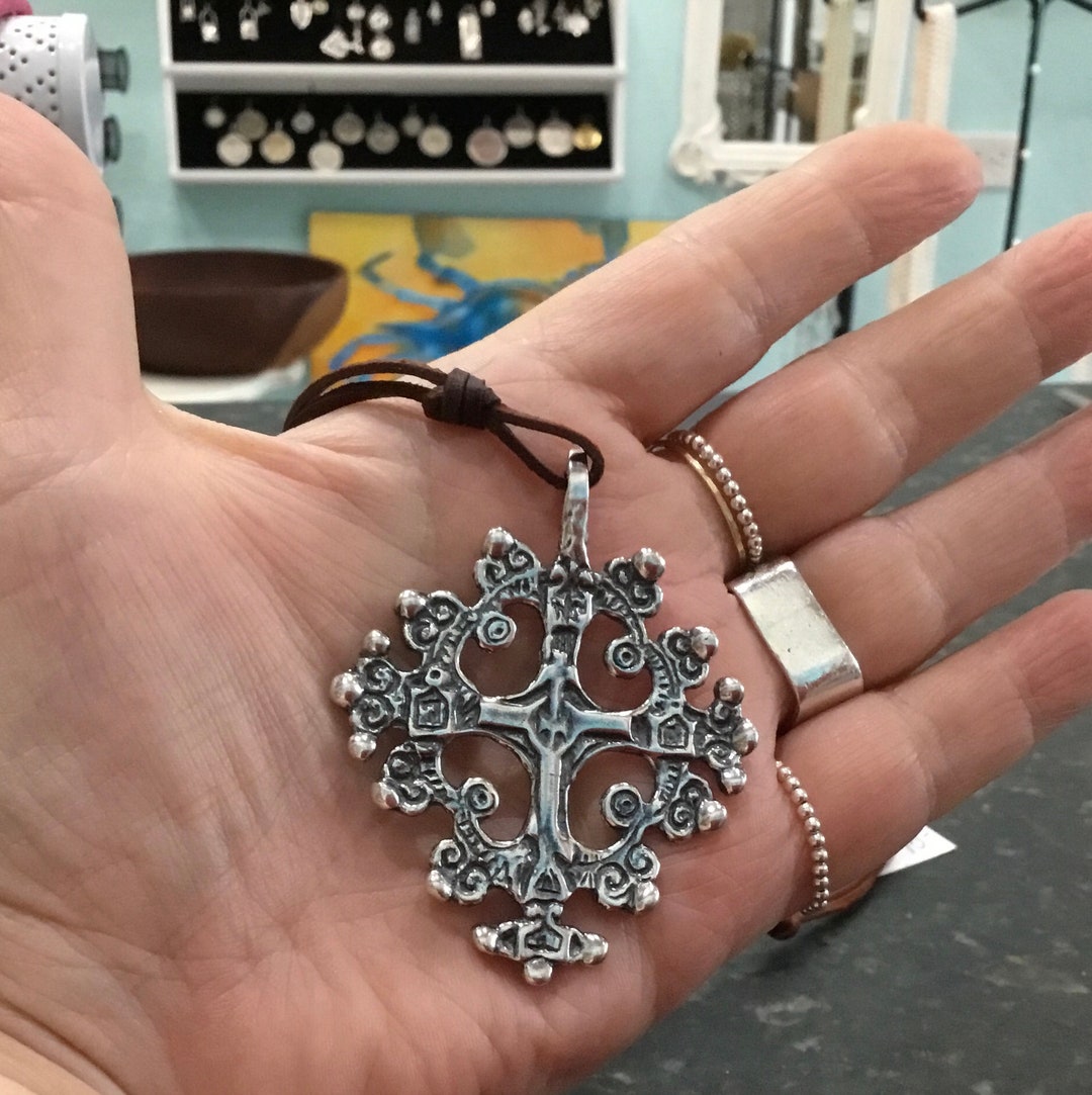 Sterling Olde World Cross - Etsy