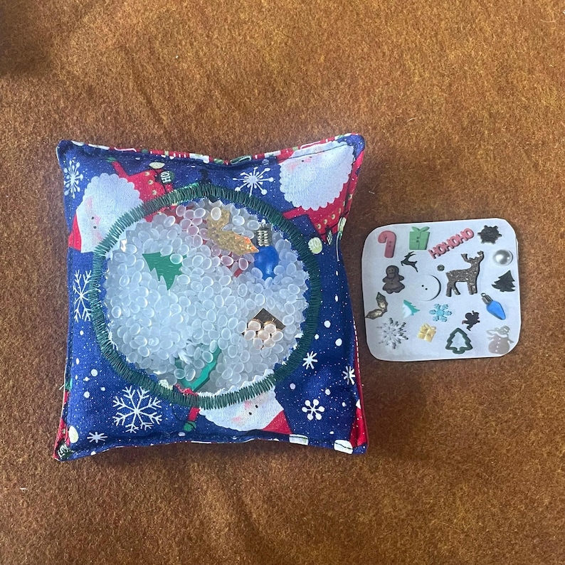 I-spy Bag Sewing Pattern Physical Copy, Children's Sensory Bean Bag ...