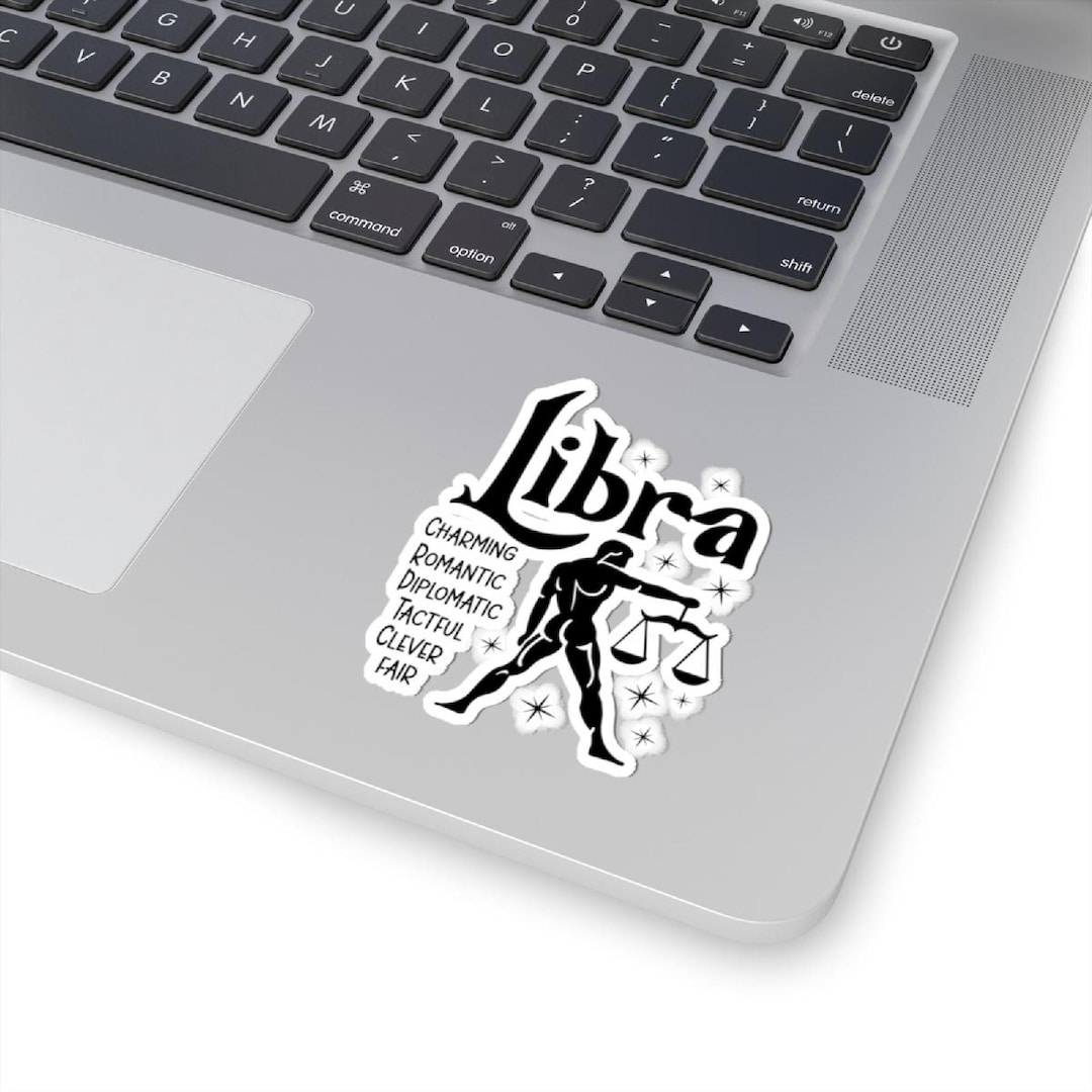 Libra Zodiac Sticker | Charming, Diplomatic, and Fair Air Sign ...