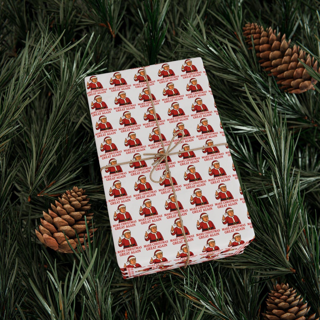 Festive Christmas Wrapping Paper: High-definition Gift Wrap - Etsy