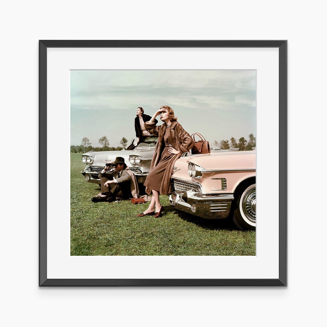 Cadillac Poster, Photography Prints, Classic Car Poster, Vintage Car ...