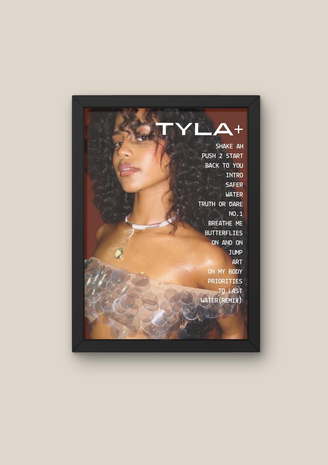 Tyla Poster Tyla Decor Tyla Wall Art Tyla Music Tyla Album Cover - Etsy