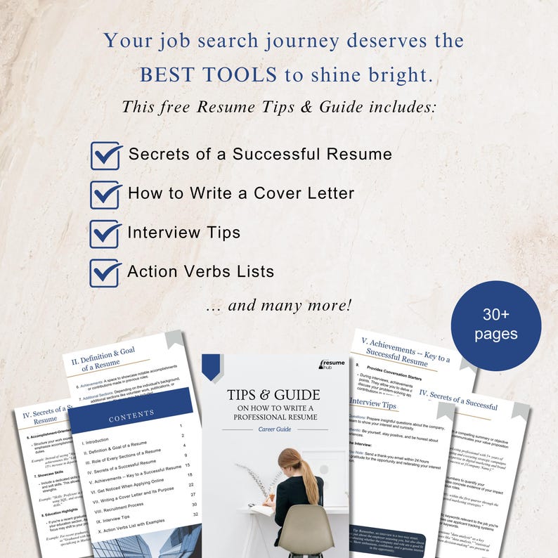 Teacher Resume Template: Editable CV, Cover Letter, Business Card ...