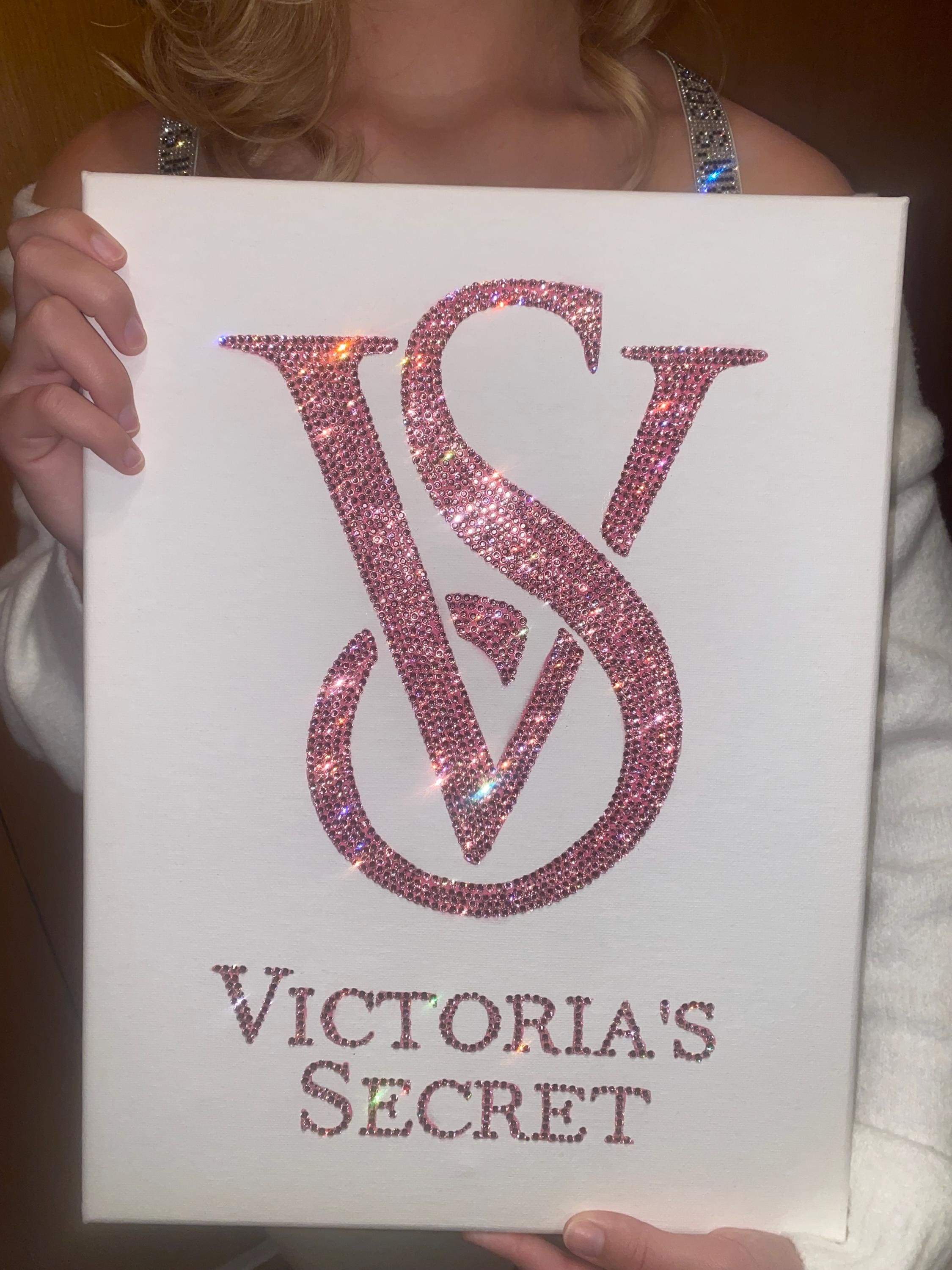 Victoria’s Secret Rhinestone Canvas - Etsy