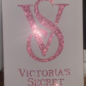 Victoria’s Secret Rhinestone Canvas (limited Time Discount) - Etsy