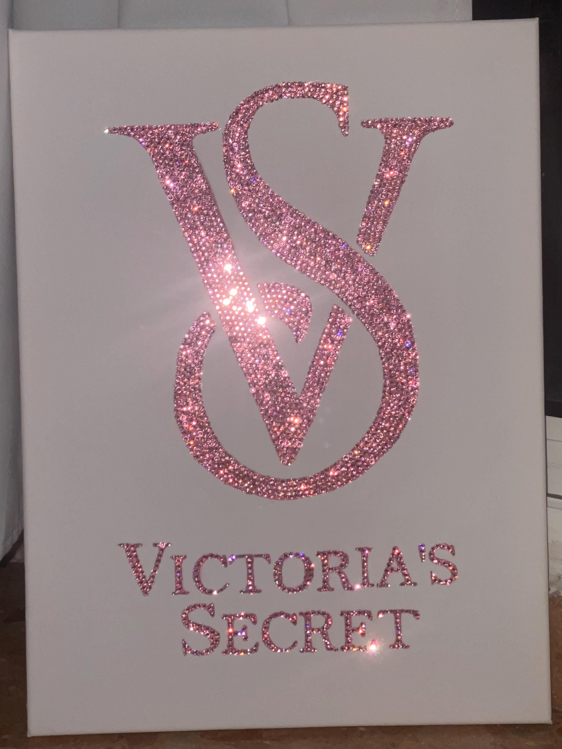 Victoria’s Secret Rhinestone Canvas - Etsy