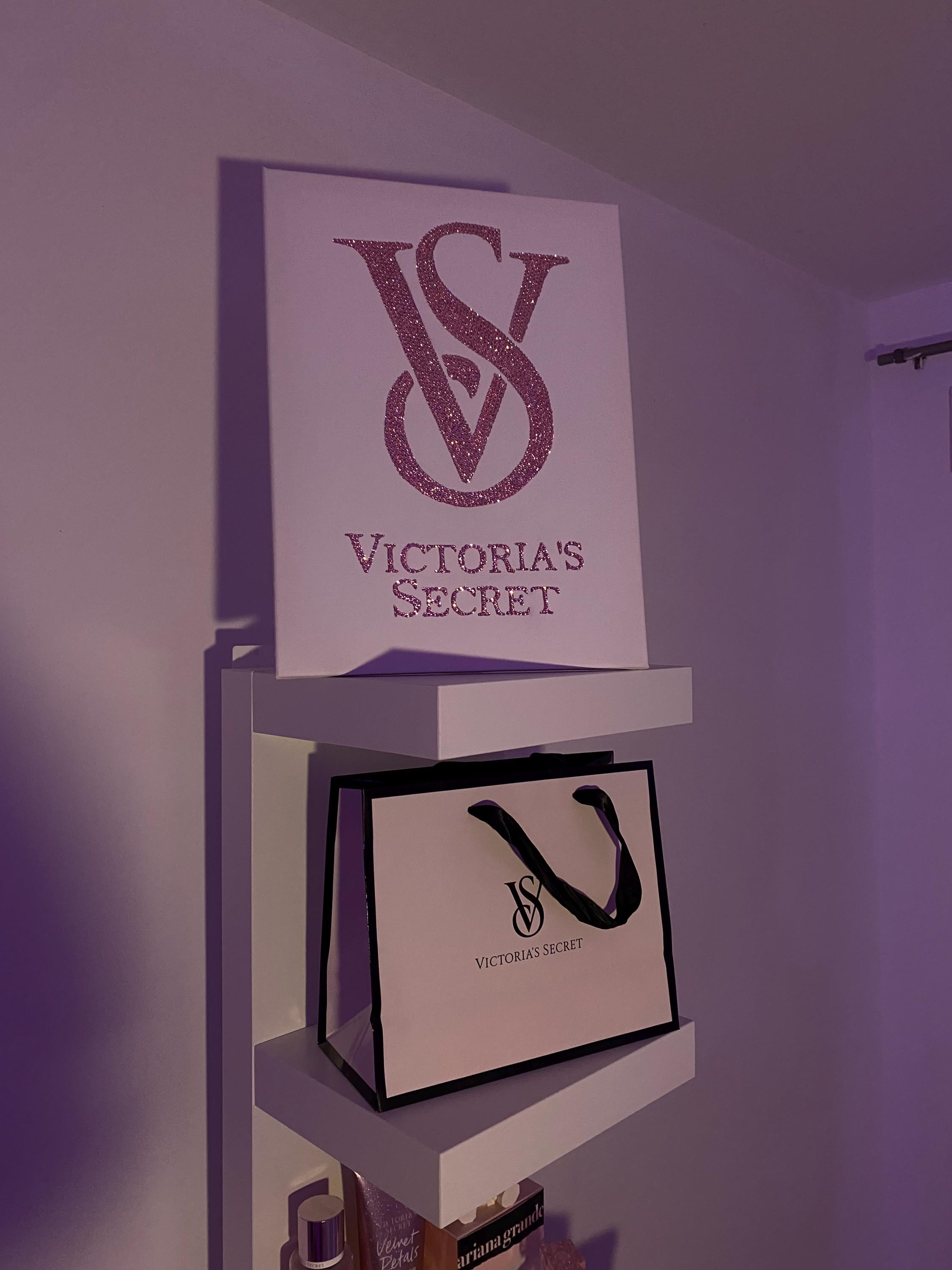 Victoria’s Secret Rhinestone Canvas - Etsy