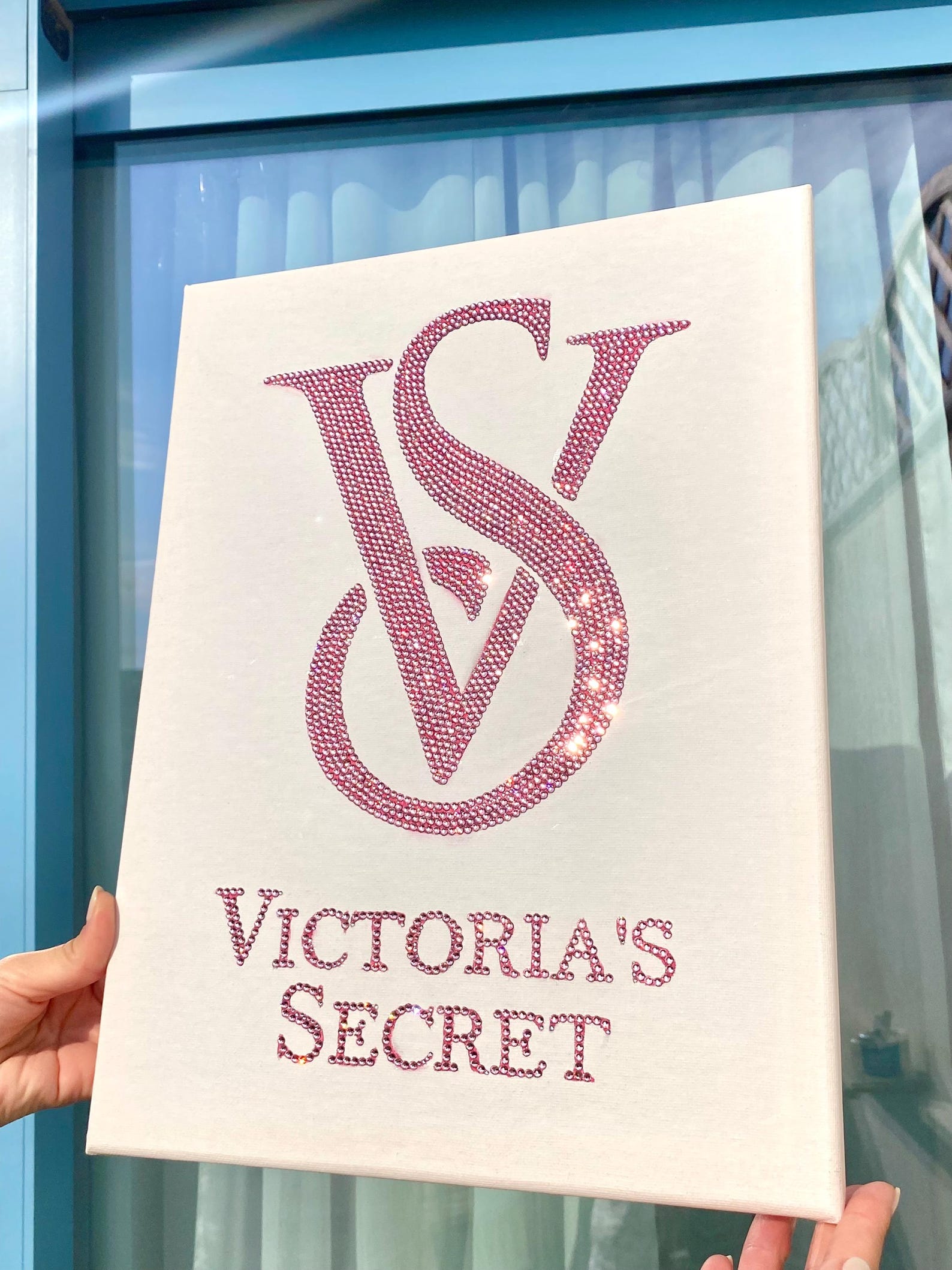 Victoria’s Secret Rhinestone Canvas - Etsy