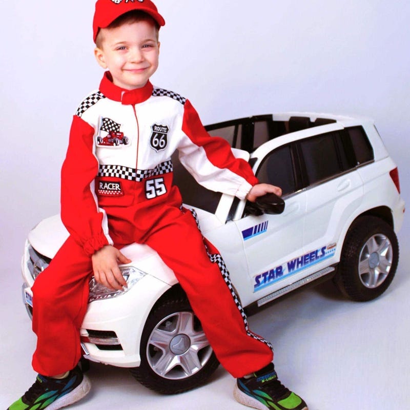 Racing Car Driver Costume - Etsy