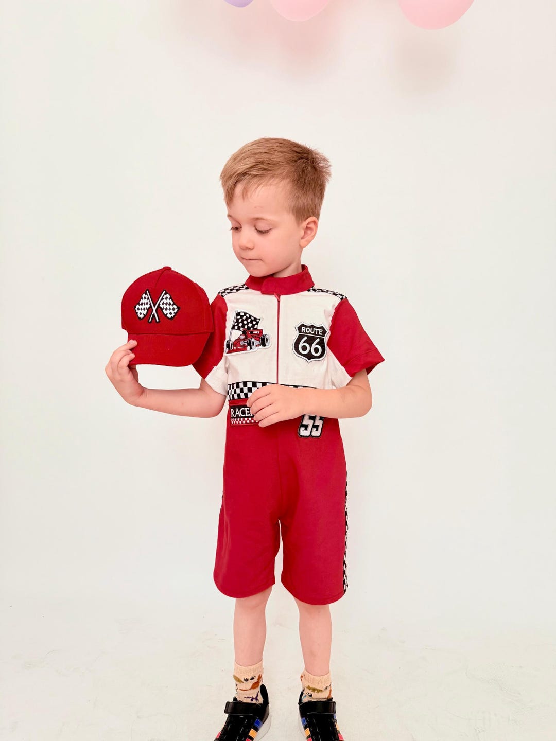 Personalized Baby Race Car Driver Costume With Hat - Etsy